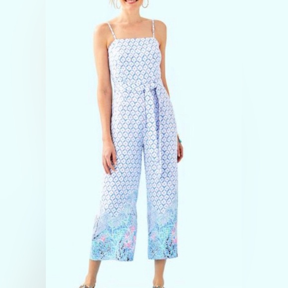 Lilly Pulitzer | Pants & Jumpsuits | Lilly Pulitzer Sandra Jumpsuit ...